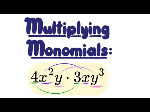Multiplication of Monomial with Monomial .Basic Algebra - YouTube