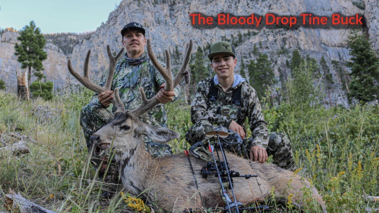 Deer Hunting THE BLOODY DROP TINE BUCK - Unbelievable Bow Hunt! - YouTube