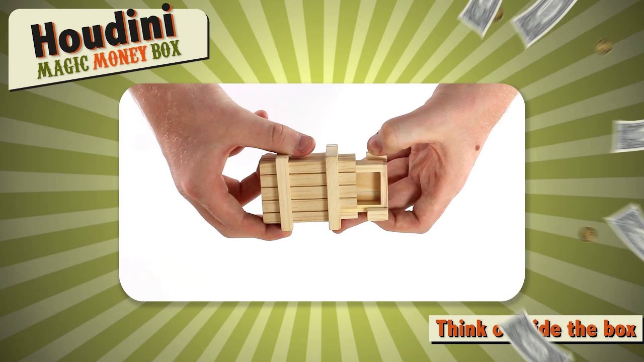 Think Outside the Box - Houdini Magic Money Box - YouTube