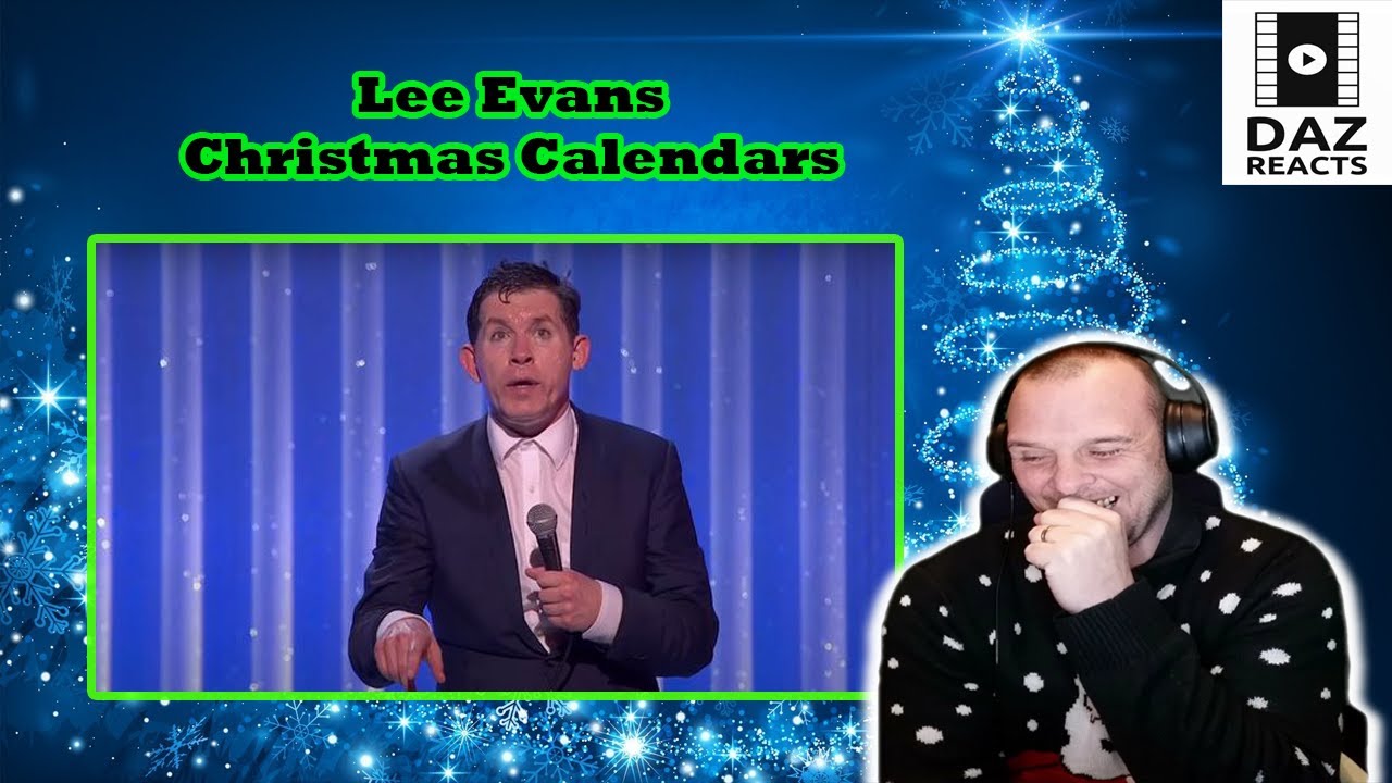 Daz Reacts To Lee Evans - Christmas Charity Calendars - YouTube