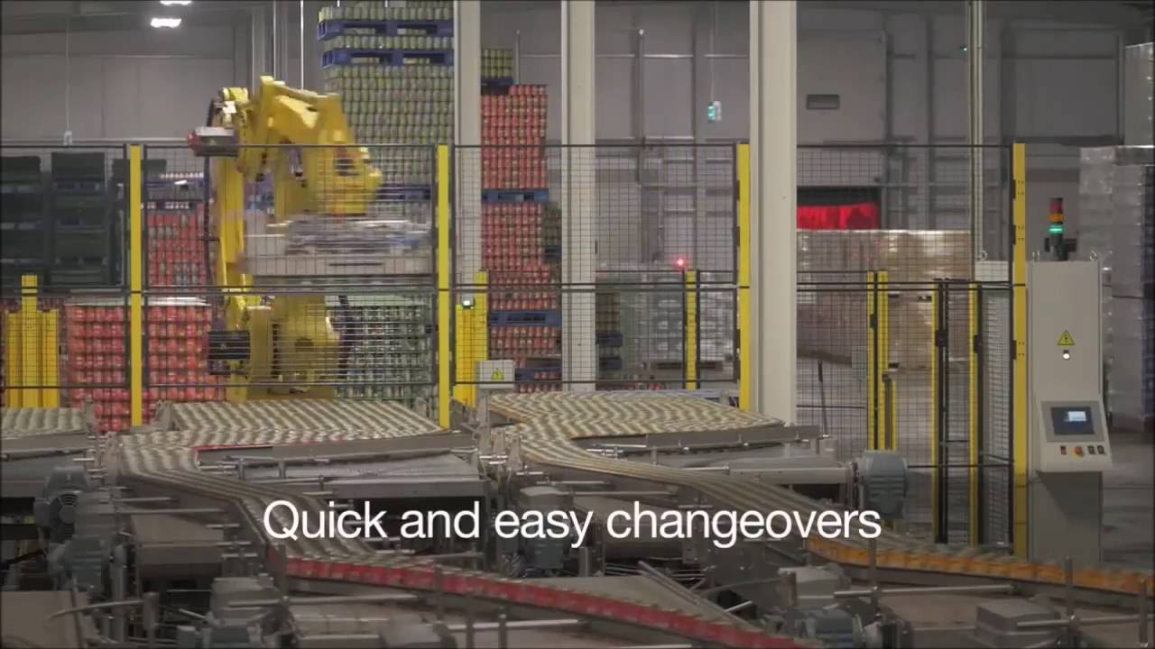 Automation Plant Production Line - YouTube