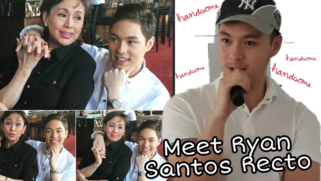 Vilma Santos and Ralph Recto's Son: Meet Ryan Christian - YouTube