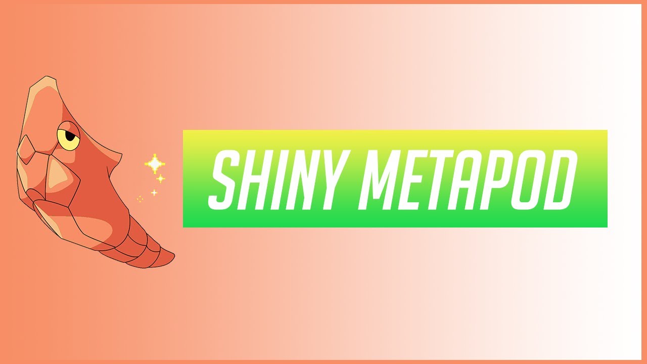 Pokémon Let's Go Pikachu Shiny Metapod Encounter [LIVE REACTION] - YouTube