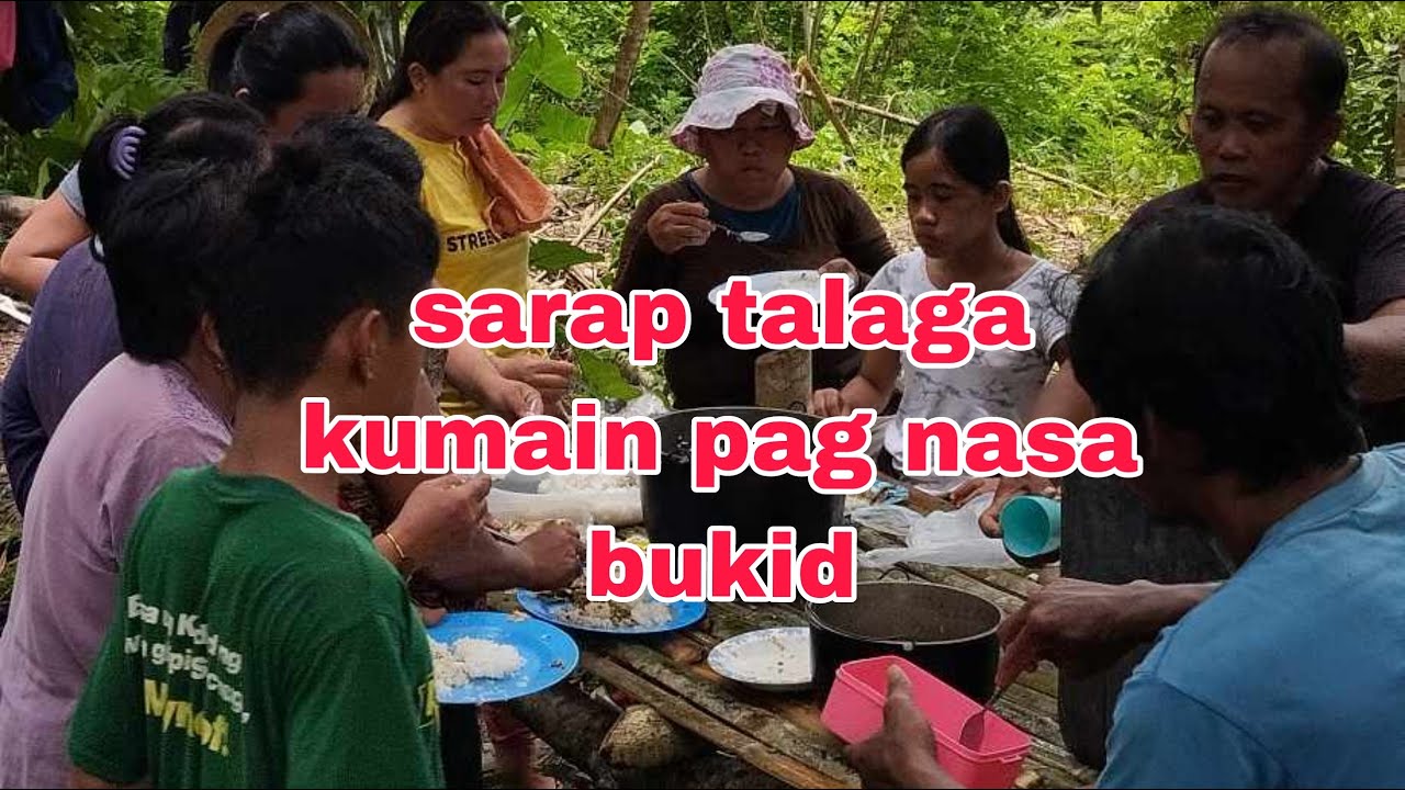 sarap talaga kumain sa bukid..harvest ng native rice - YouTube