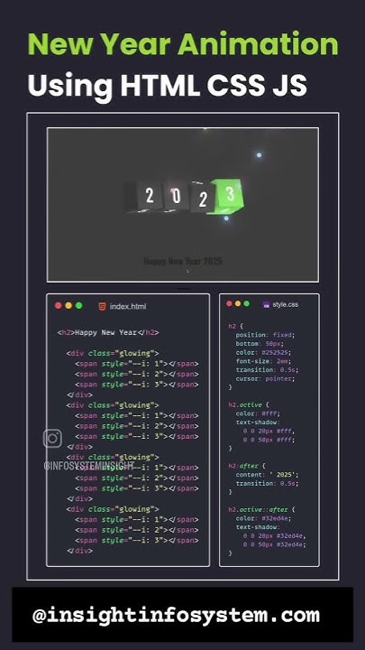 Happy new year 🎊🎊#reel #webdesign #happynewyear #webdevelopment #html #css #jamshedpur #ranchi ...