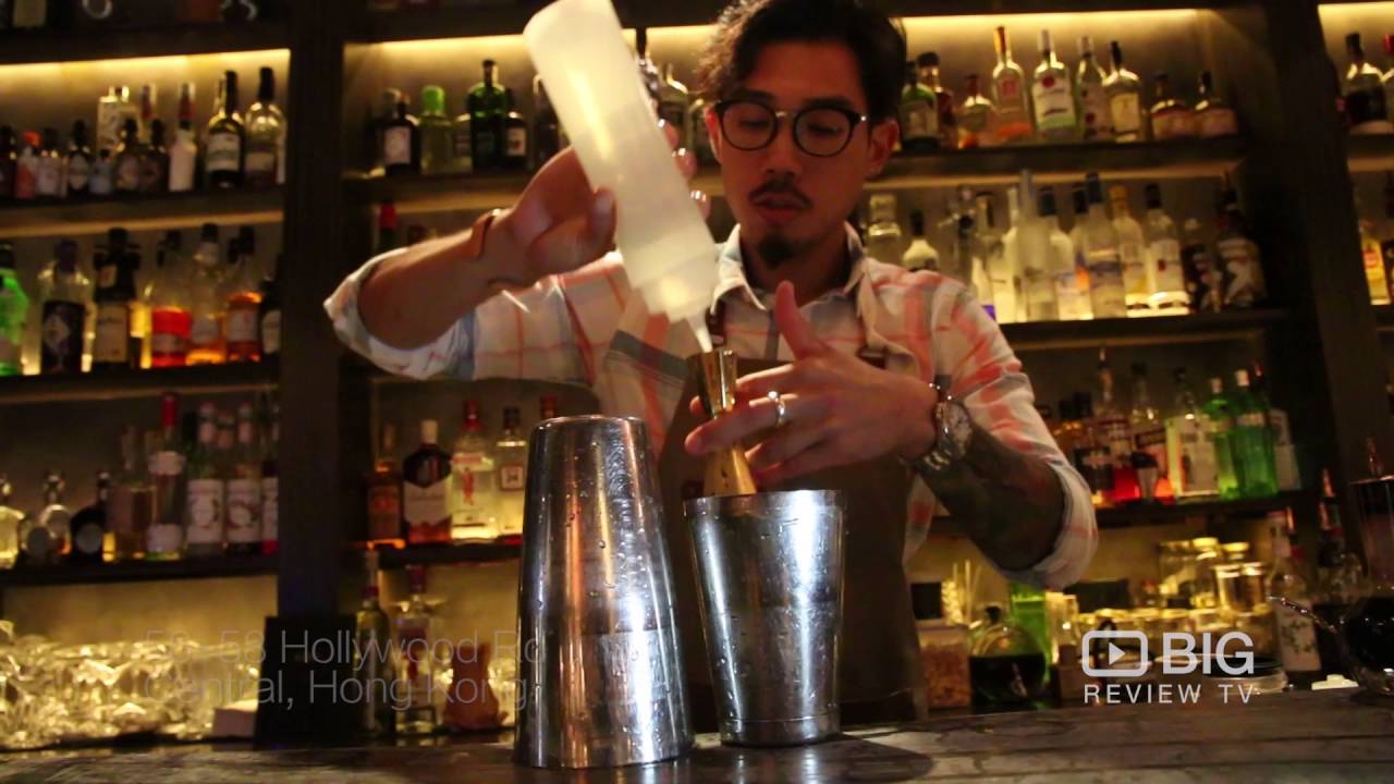 The Quinary Cocktail Bars Hong Kong for Food, Wine and Spirits - YouTube