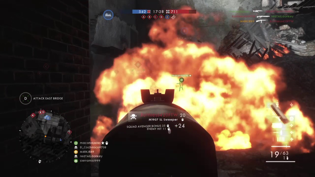 Battlefield 1 - M1907 SL SWEEPER | The 5 Piece Medic Rifle - YouTube