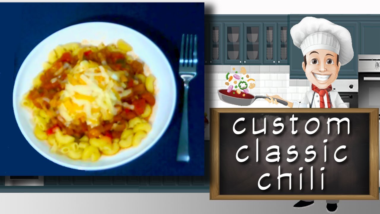 How To Customize Classic Chili | Happy Every Time - YouTube