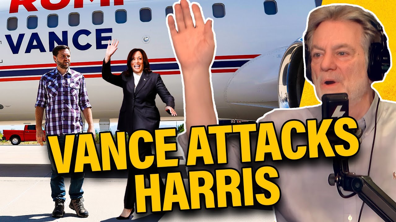 JD Vance Defends Trump's 'Chameleon' Attack on Kamala Harris - YouTube