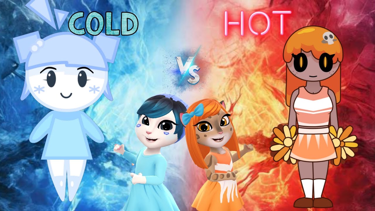 My Talking Angela 2 | Cold 🥶 vs Hot 🥵 | Lashila Reeves vs Meggie | Cold ...