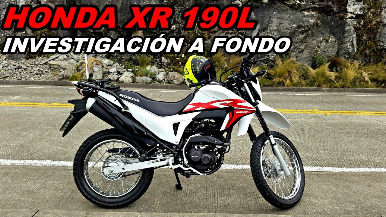 HONDA XR 190L| ¿SOBREVALORADA? ¿VALE LA PENA?| INVESTIGACIÓN A FONDO ...