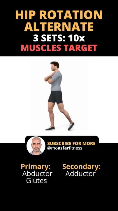 Unlock Flexibility and Stability Hip Rotation | Hip Stability Exercises ...