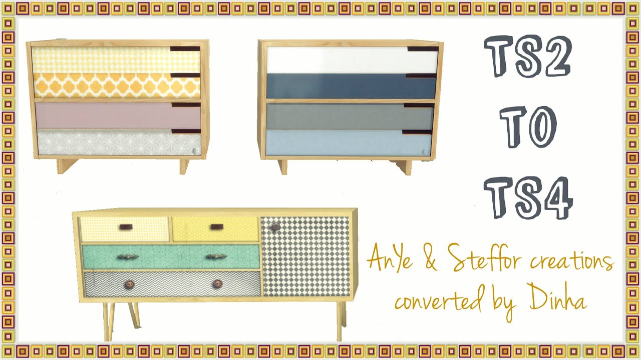 Sims 4 - AnYe & Steffor creations (Custom Content for Download) - YouTube