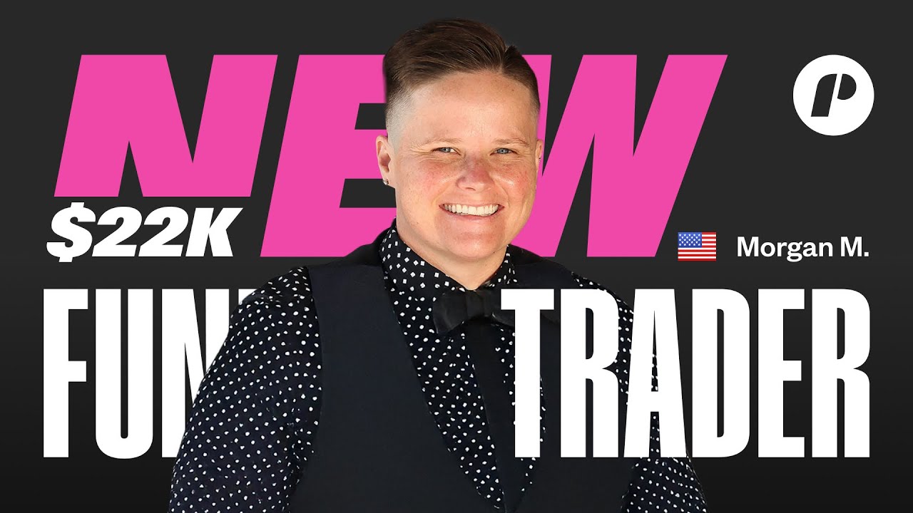 22K Funded Trader: Morgan Scaled Her Account by Shorting Stocks! - YouTube