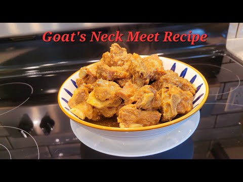 Howtomake Goat's Neck Meat | Bakre ke Gerdan ka Gosht Recipe ...