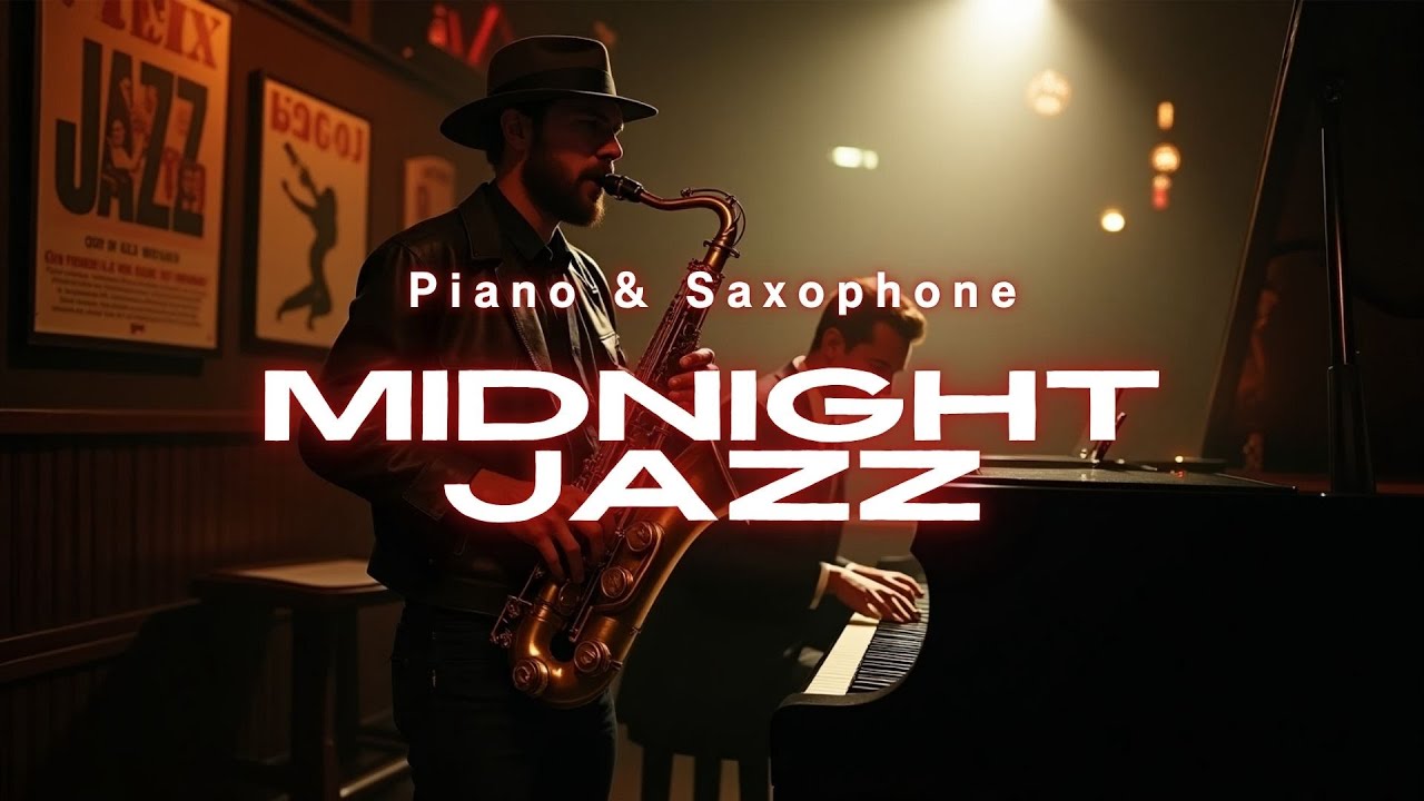 Midnight Jazz Lounge – Cinematic Piano & Saxophone - YouTube