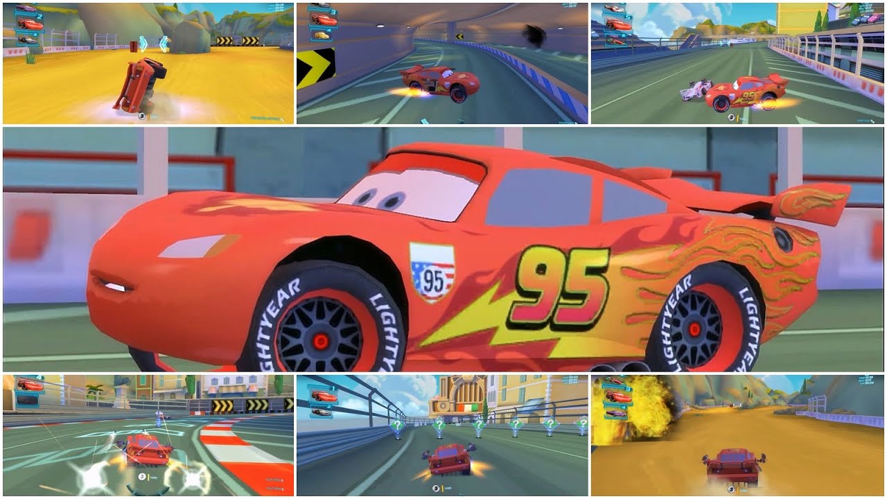 Lightning McQueen - Battle Race - Harbor Sprint - Cars 2 The Video Game ...