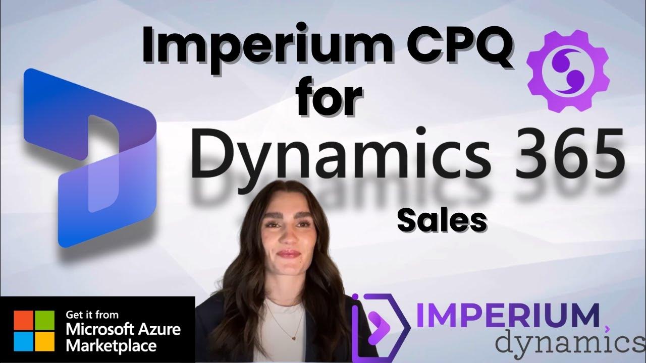 D365 Sales CPQ | Microsoft Marketplace | Dynamics 365 Sales Hub - YouTube