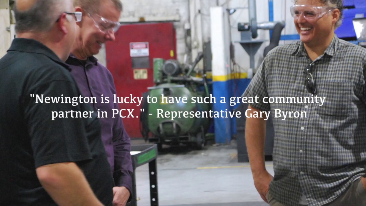 State Rep. Gary Byron Tours PCX Aerostructures - YouTube