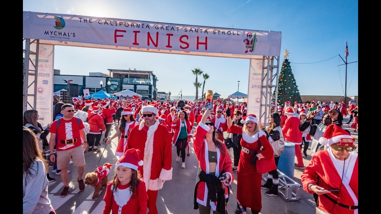 Santa Stroll 2023 - YouTube
