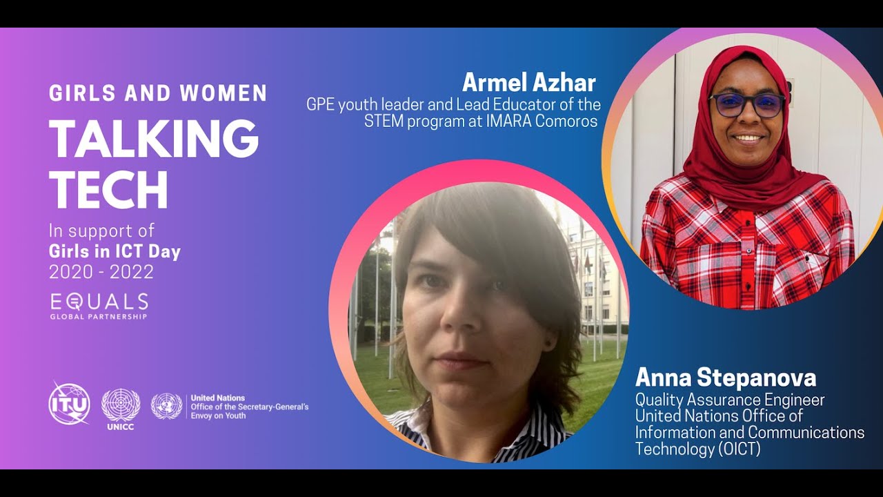 Girls and Women Talking Tech Interview 142: Anna Stepanova and Armel Azhar - YouTube