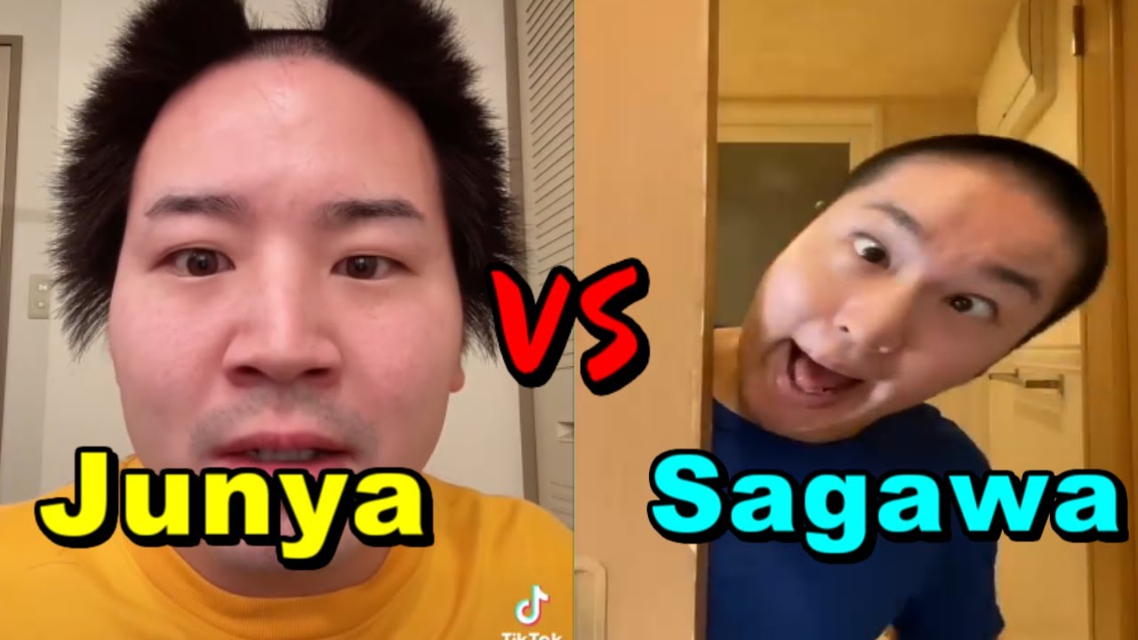 Junya VS Sagawa funny video 😂😂😂| Junya.じゅんや Junya 1 gou Sagawa /さがわ ...