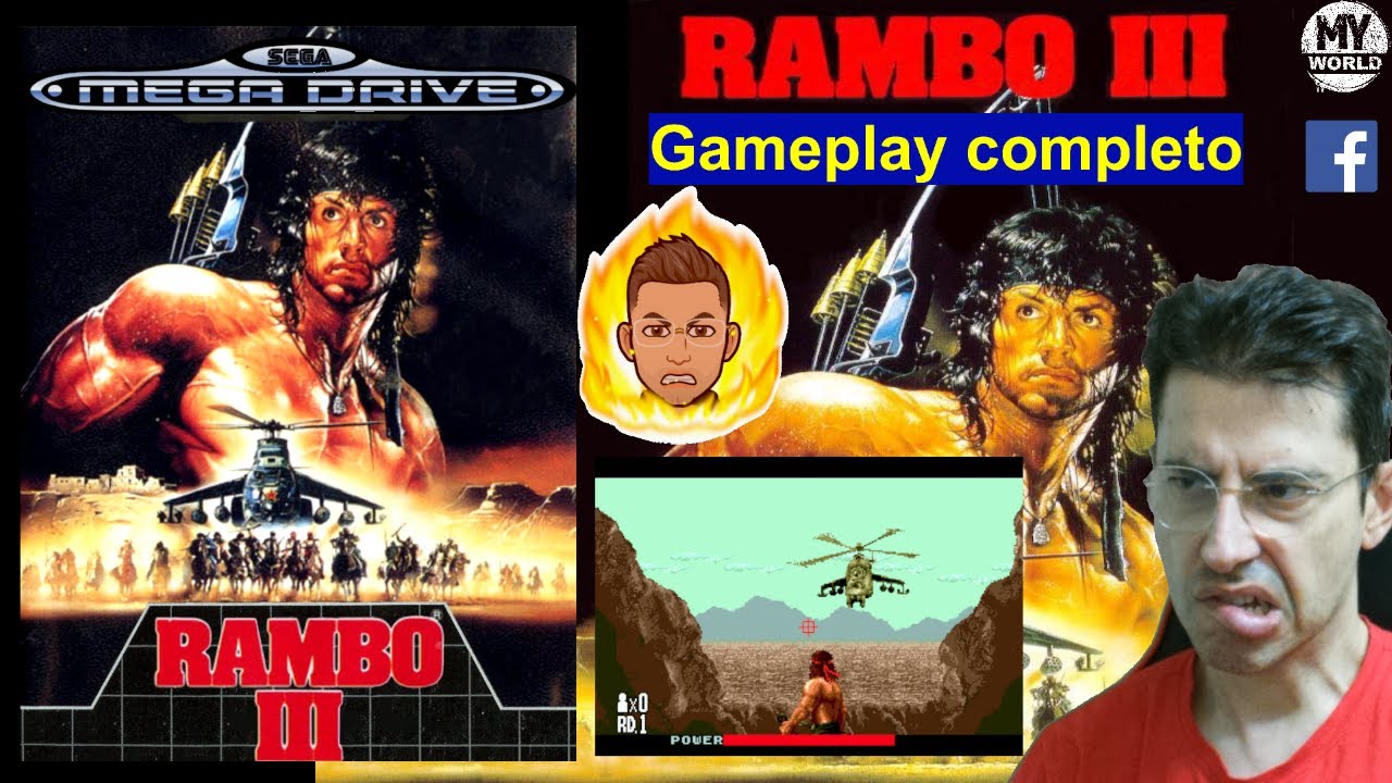 RAMBO III (Megadrive/ Genesis - Gioco COMPLETO - Longplay) - Sega - YouTube