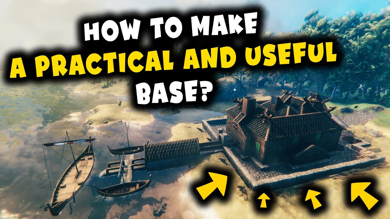How to Make a Practical and Useful Base? | Valheim - YouTube