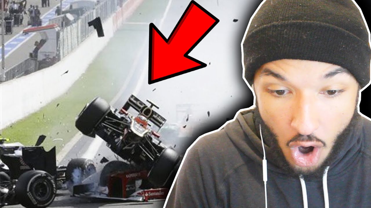 American First Reaction to TOP 10 OPENING LAP F1 CRASHES (Senna Prost ...