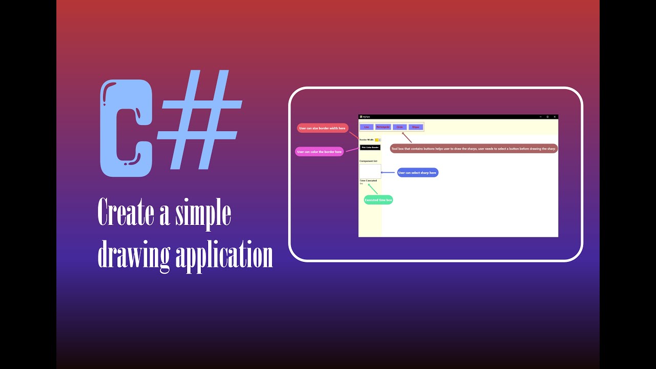 HCMUS-COMPUTER GRAPHIC-LAB 1- BASIC DRAWING APPLICATION - YouTube
