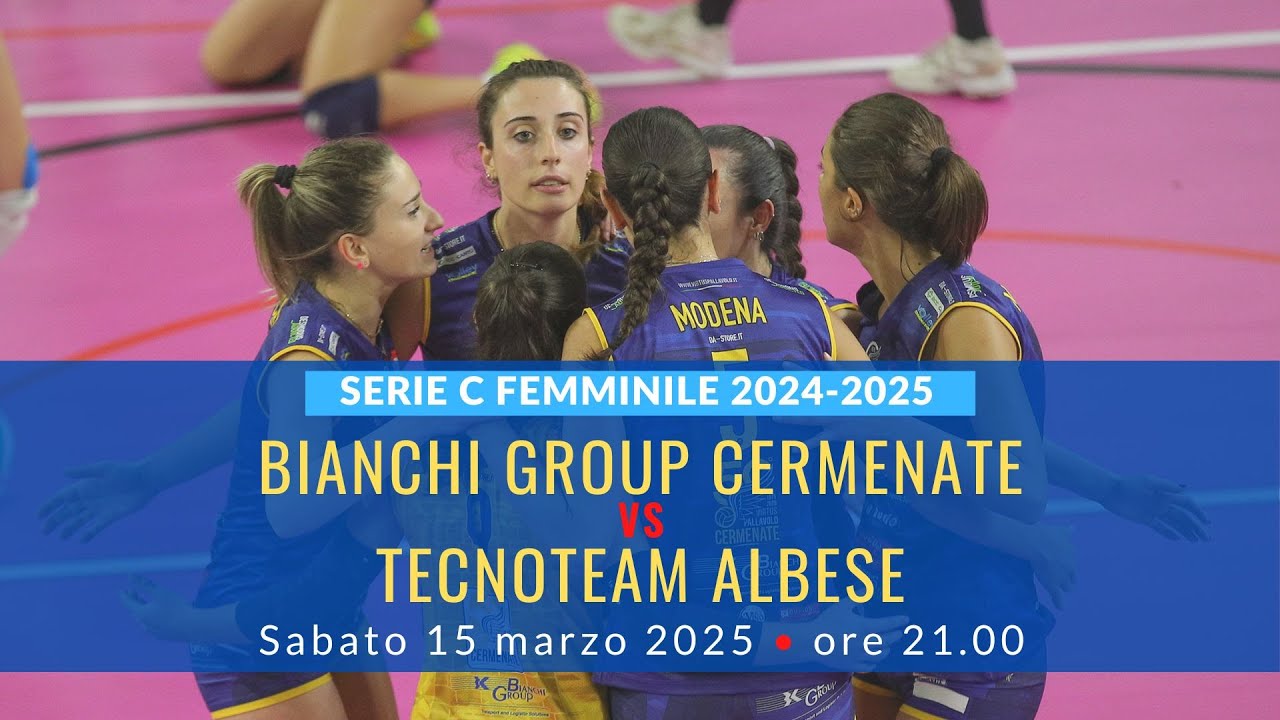 Serie C: Bianchi Group Cermenate - Tecnoteam Albese - YouTube