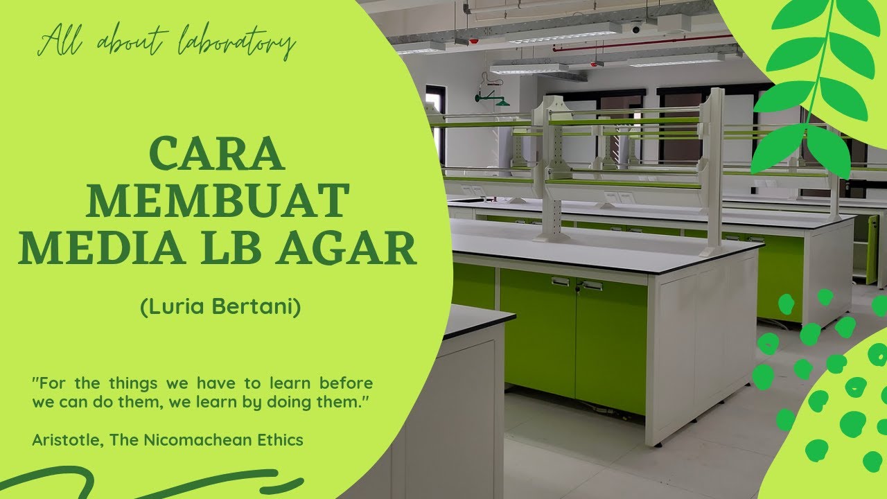 Cara Membuat Media LB Agar | Luria Bertani Agar | LB plate preparation ...