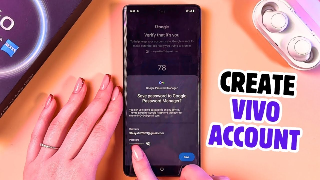 Vivo V40: How to Sign Up for a Vivo Account - YouTube