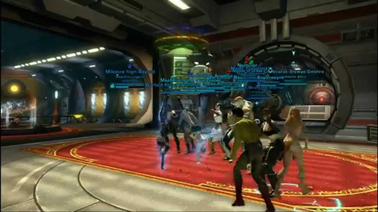 SWTOR: Pre 4.0 Launch party - YouTube