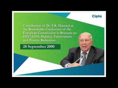 Dr. Y.K. Hamied's speech at the European Commission (28 Sept 2000)