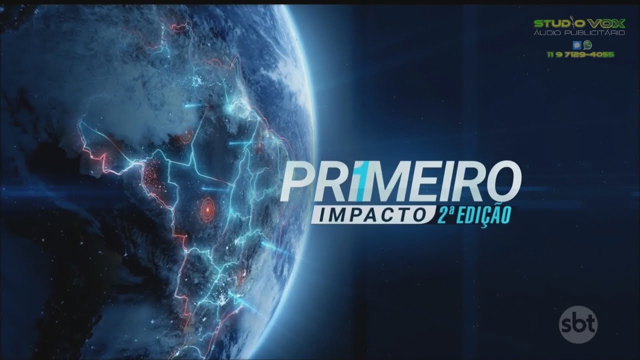 Chamada Vinhetas Abertura e Intervalo Primeiro Impacto 2ª Edição SBT ...