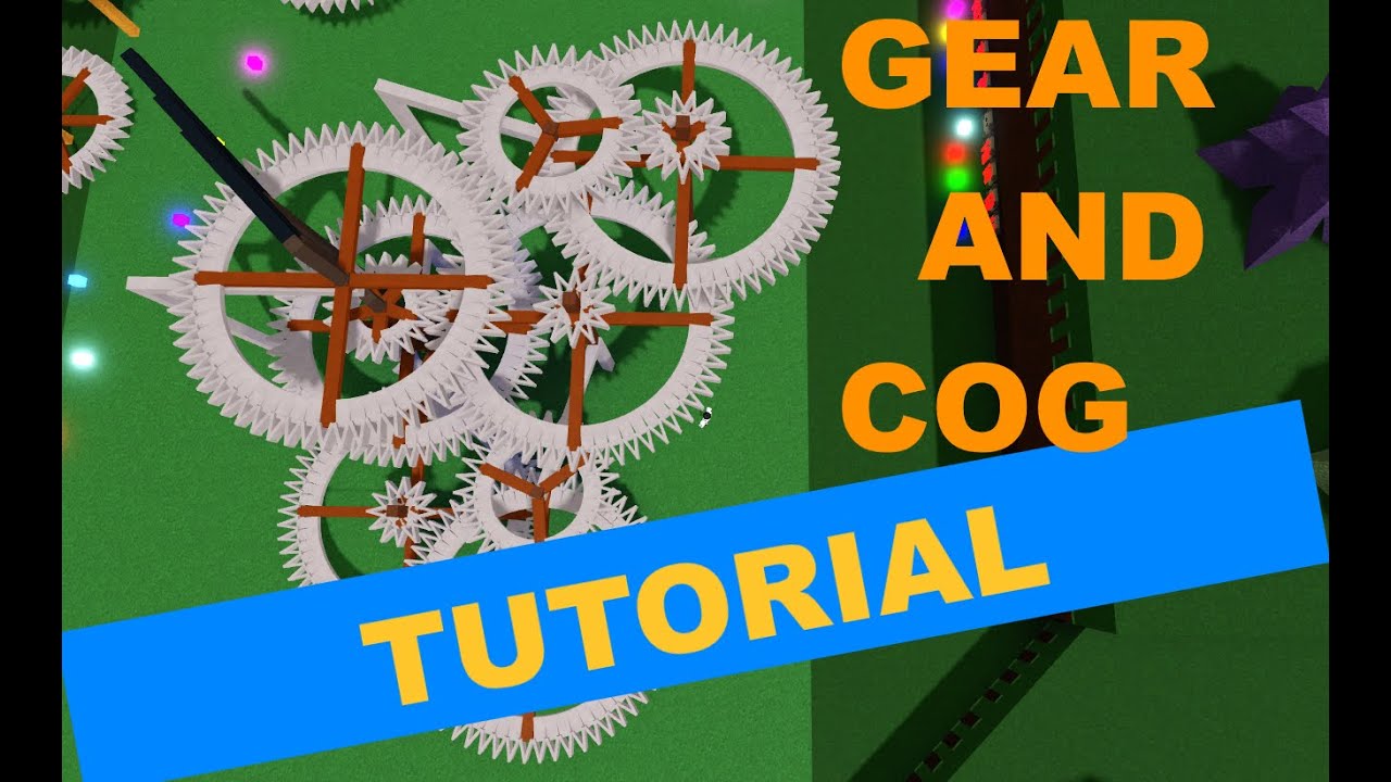 GEAR AND COG TUTORIAL in build a boat for treasure (roblox) - YouTube