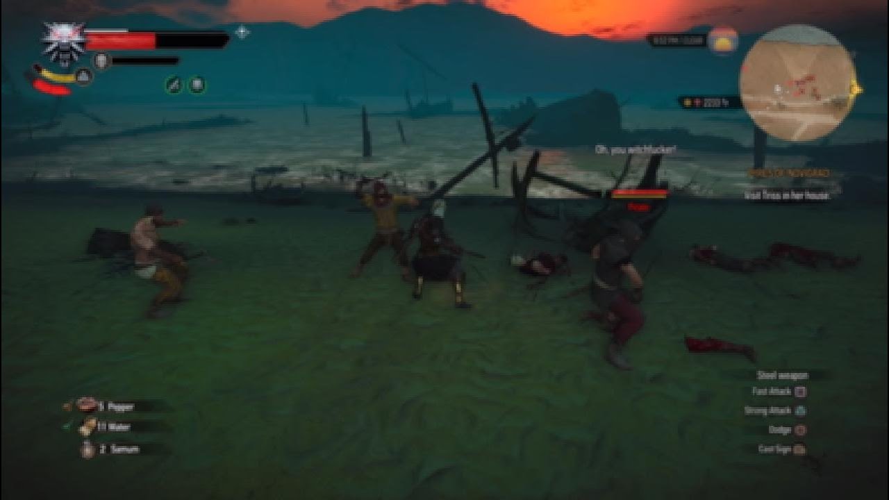THE WITCHER 3 COMBAT (PS5) NEXT! GEN! UPDATE! - YouTube