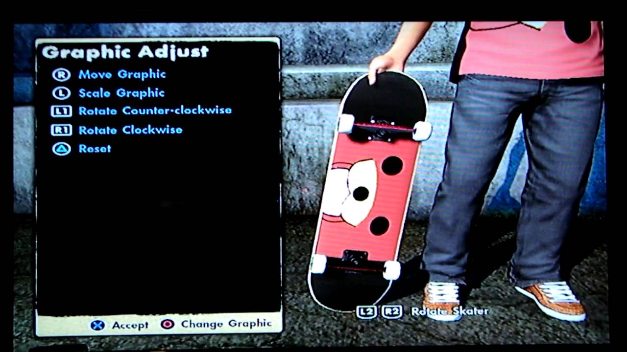 My custom Skate 3 Graphic - YouTube