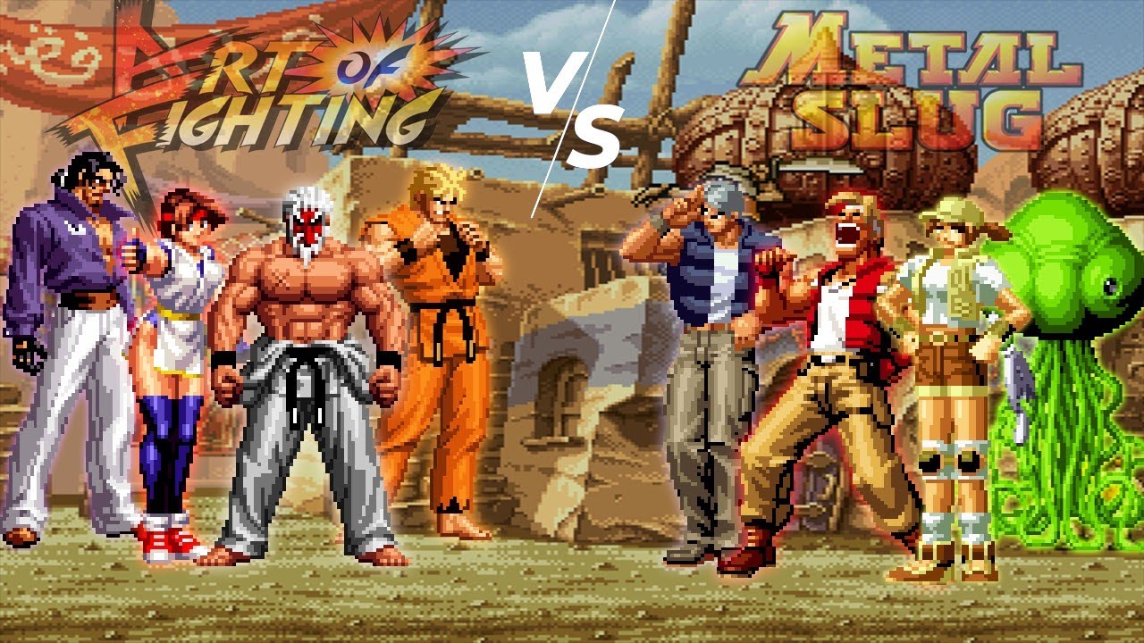 ART OF FIGHTING TEAM VS METAL SLUG TEAM [Kof2002 Mugen] - YouTube