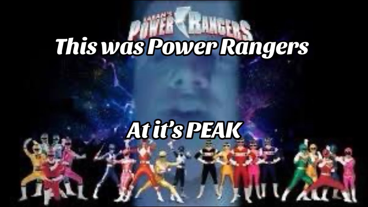 The Early Power Rangers era was GOLDEN - YouTube