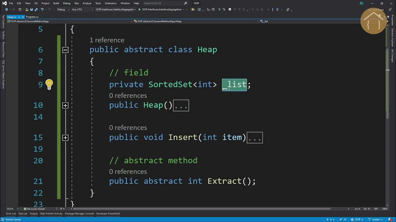 abstract classes and methods - YouTube