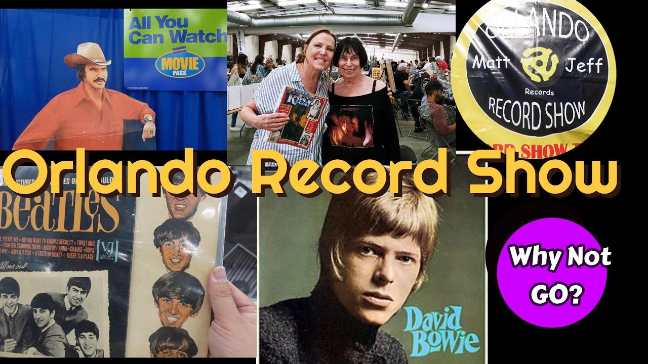 Record Show & Interview with AMAZING Rock Journalist at Orlando Record ...