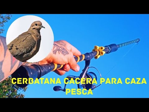 aprende a como hacer una cerbatana para pescar y cazar ( precaucion ...
