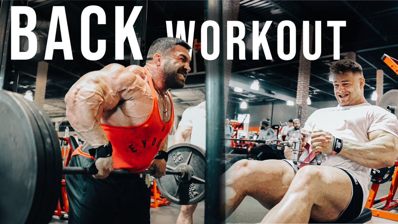 Derek Lunsford | Back Workout | Joan Pradells Moving To FL? - YouTube