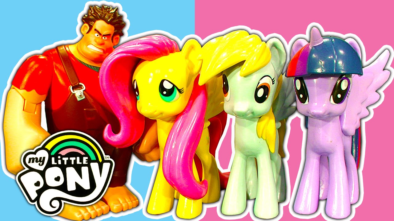 My Little Pony Funko Vs Wreck It-Ralph Action Figure - YouTube