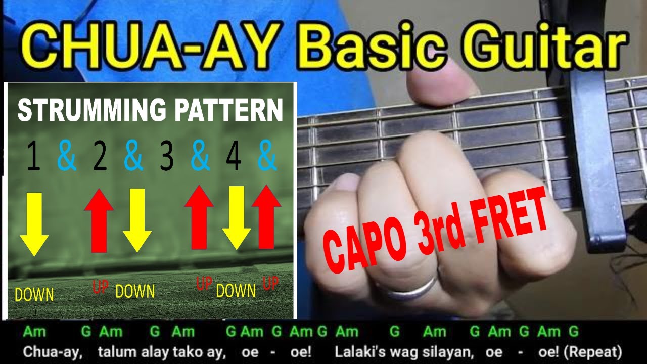 How to play guitar CHUA AY || Easy Chords || BaguioJPO - YouTube
