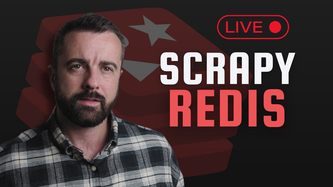 Scrapy + Redis? Spider From a Queue? & 60K Subs Stream - YouTube
