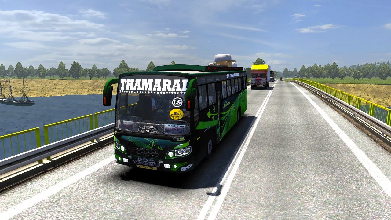 Aishwarya Bus Journey Thrissur to Kozhikode - Euro Truck Simulator 2 ...