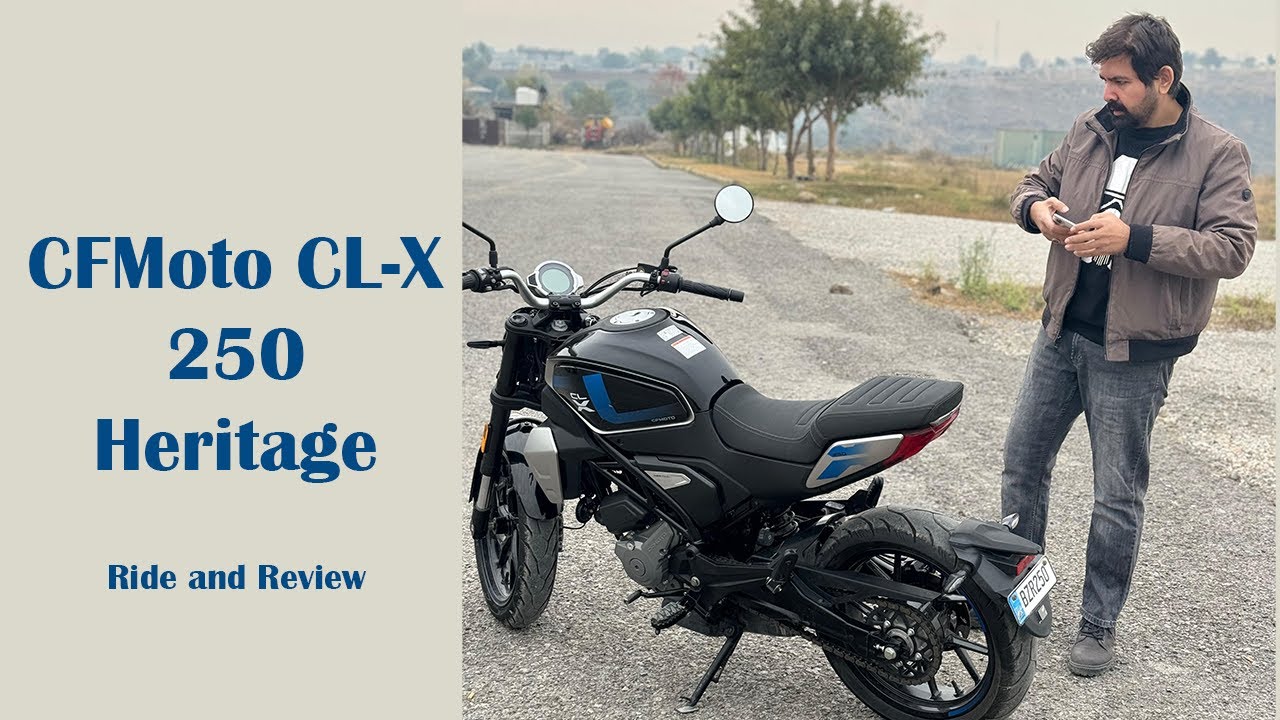 CFMoto CL-X 250 - Quick ride and review of this stylish retro-inspired ...